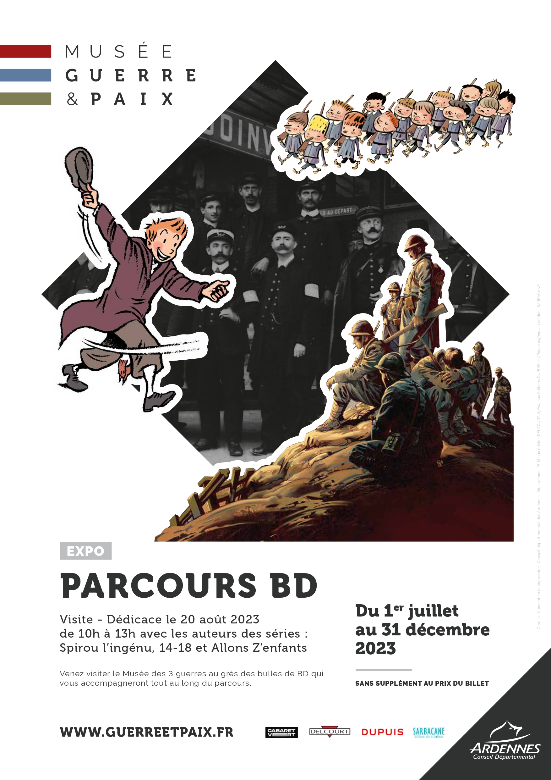 Exposition Parcours BD | Musée Guerre et Paix - Le musée des trois guerres Exposition Parcours BD | Musée Guerre et Paix - Le musée des trois guerres